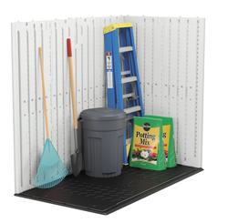 Suncast® Vista® 7 x 4 Outdoor Resin Storage Shed at Menards®