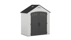 Suncast® Vista® 7 x 4 Outdoor Resin Storage Shed at Menards®