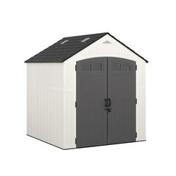 Suncast® Ridgeland® 7 x 7 Outdoor Resin Storage Shed at Menards®