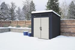 Suncast® Defender 7 x 7 x 7 Outdoor Resin Storage Shed at Menards®