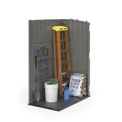Suncast® Large Vertical 4 x 3 Outdoor Resin Storage Shed at Menards®