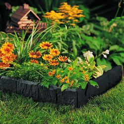Suncast® 9' Iron Ore Flagstone Lawn Edging at Menards®