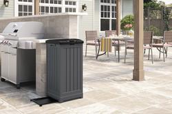 Suncast® 39 Gallon Resin Trash Hideaway® Garbage Container at Menards®