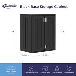 Suncast® 30"W x 36"H x 20-1/4"D Base Storage Cabinet at Menards®