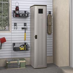 Suncast® 15"W x 72"H x 20"D Platinum Tall Storage Locker at Menards®