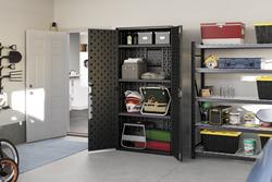 Suncast® 40"W x 80-1/4"H x 20-1/4"D Mega Tall Storage Cabinet at Menards®