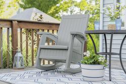 Suncast® Elements Dove Gray Rocking Chair at Menards®