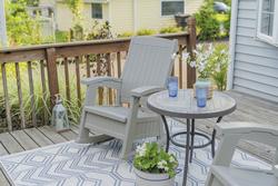 Suncast® Elements Dove Gray Rocking Chair at Menards®