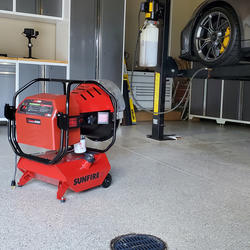 Sunfire® 80,000 BTU SF80 Portable Dual-Fuel Radiant Heater at Menards®