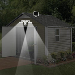 Sunforce White Outdoor Motion Sensor Security Light at Menards®