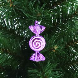 Enchanted Forest® 1.5" Pink Candy Ornaments - 4 Pack at Menards®