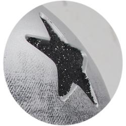 Enchanted Forest® 8" Silver Bell with Star Cutouts Shatterproof ...