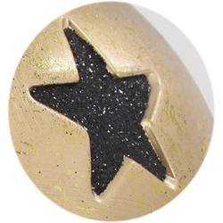 Enchanted Forest® 8" Gold Bell with Star Cutouts Shatterproof Ornament ...