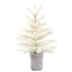 Enchanted Forest® 24" Flocked White Tabletop Artificial Christmas Tree ...