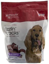 Master Paws® Sizzlin' Snacks® Bacon Flavor Dog Treats - 40oz at Menards®