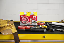 Total Tape™ 1.8" x 0.68" Double-Sided Mounting Strips - 10 Pack at Menards®