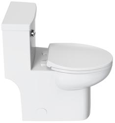 Tuscany® Wissota 1-Piece White Tall Elongated Toilet at Menards®