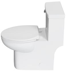 Tuscany® Wissota 1-Piece White Tall Elongated Toilet at Menards®