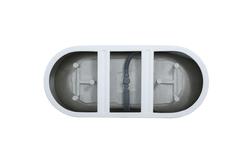 Tuscany® Selvena 67"W x 29-1/2"D x 23-1/2"H White Acrylic Freestanding ...