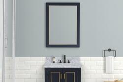 Tuscany® Tirana 24"W x 32"H Blue Framed Mirror at Menards®