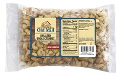 Old Mill™ Unsalted Whole Cashews - 16 oz at Menards®