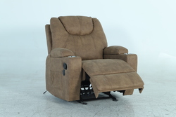 Lifesmart® Palomino Microsuede Manual Recliner at Menards®
