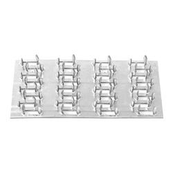 Grip Fast® 2" x 4" Galvanized Connector Plate - 8 Pieces at Menards®