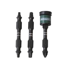 Masterforce® Impact 2-3/8" Double-Ended Power Drive Bit Set - 4 Piece at Menards®