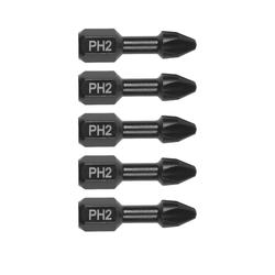 Masterforce® Impact 1" Phillips #2 Insert Drive Bit - 5 Pack at Menards®