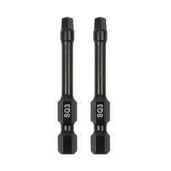 Masterforce® Impact 2" Square #3 Power Drive Bit - 2 Pack at Menards®