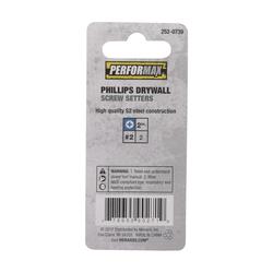 Performax® 2" Phillips P2R Drywall Screw Setter - 2 Pack at Menards®
