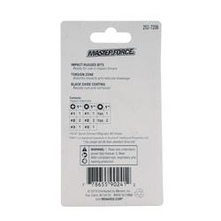 Masterforce® Impact Quick Connect Insert Drive Bit Set - 12 Piece at Menards®