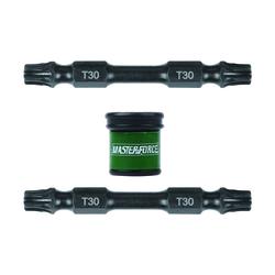 Masterforce® Impact 2-3/8" Star T30 Double-Ended Power Drive Bit Set ...