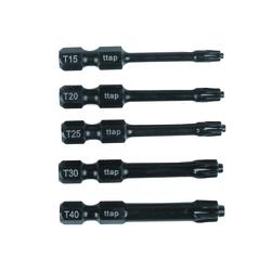 Masterforce® Impact 2" Star TTAP Power Drive Bit Set - 5 Piece at Menards®