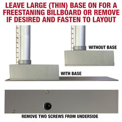 HO Scale 26-Sign Lighted Billboard (Decal Set #2) at Menards®