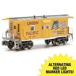 O Gauge Union Pacific Bay Window Lighted Caboose at Menards®