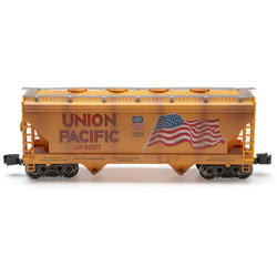 O Gauge Weathered Union Pacific ACF 2-Bay Covered Hopper at Menards®