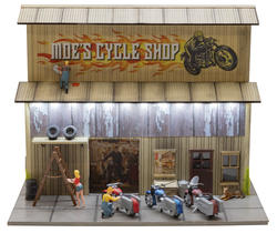 O Scale Moe's Cycle Shop at Menards®