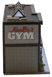 HO Scale JimBo's Gym at Menards®