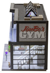 HO Scale JimBo's Gym at Menards®