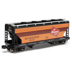 O Gauge Milwaukee Road ACF 2-Bay Covered Hopper at Menards®