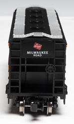 4-Piece O Gauge Milwaukee Road ACF 2-Bay Covered Hopper Dealer Pack at ...