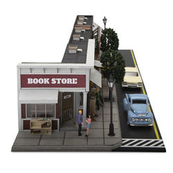 O Scale Main Street USA: Block #1 at Menards®