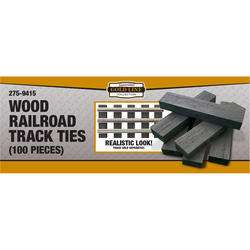 O Gauge Wood Railroad Track Ties (100-Pieces) at Menards®
