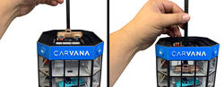 HO Scale Carvana® Vehicle Showroom with 12 Cars at Menards®