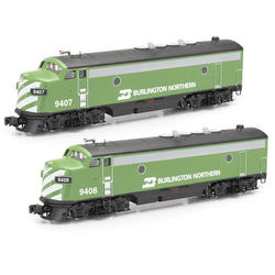 O Gauge Burlington Northern Diesel Locomotive AA Set at Menards®