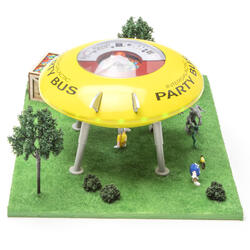HO Scale M&Ms® UFO Scene at Menards®