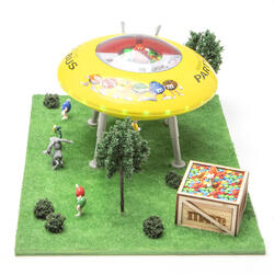 HO Scale M&Ms® UFO Scene at Menards®