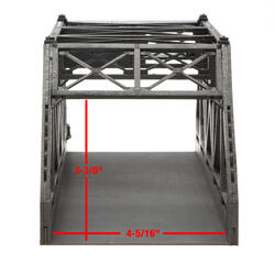HO Scale Dual Track Train Bridge w/ Lights at Menards®