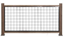 3' x 8' Country View Rail Panel at Menards®
